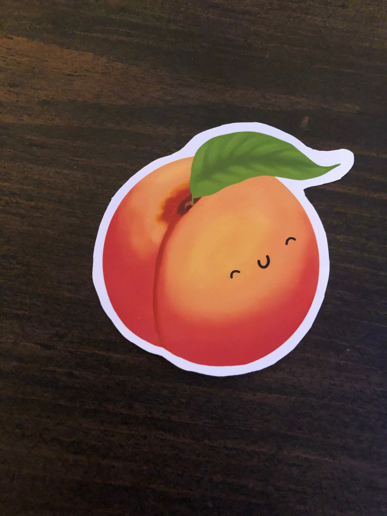 Cute Fruit Face Stickers Self Adhesive Fruity Shapes Fruit Friends ...