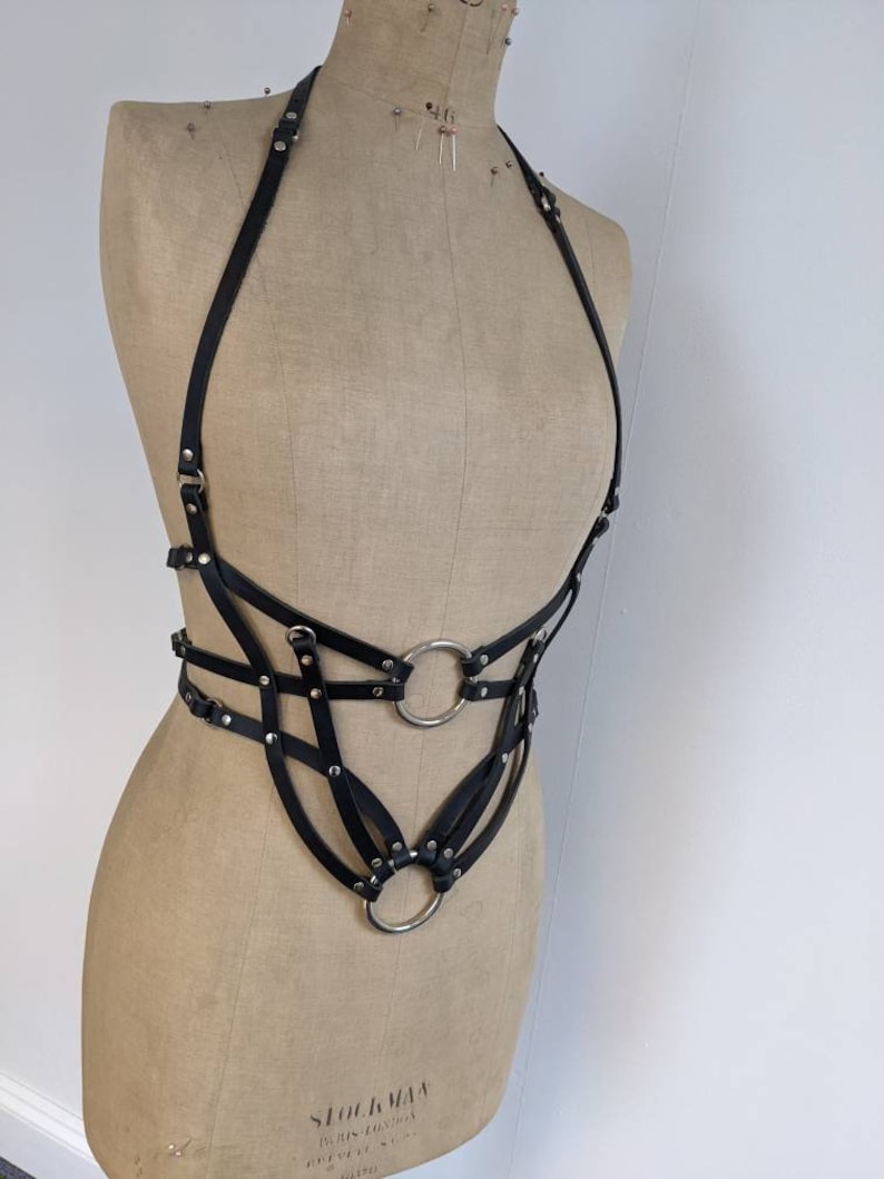 BDSM Harness Leather Harness Women's Harness Unisex Fetishwear - Etsy