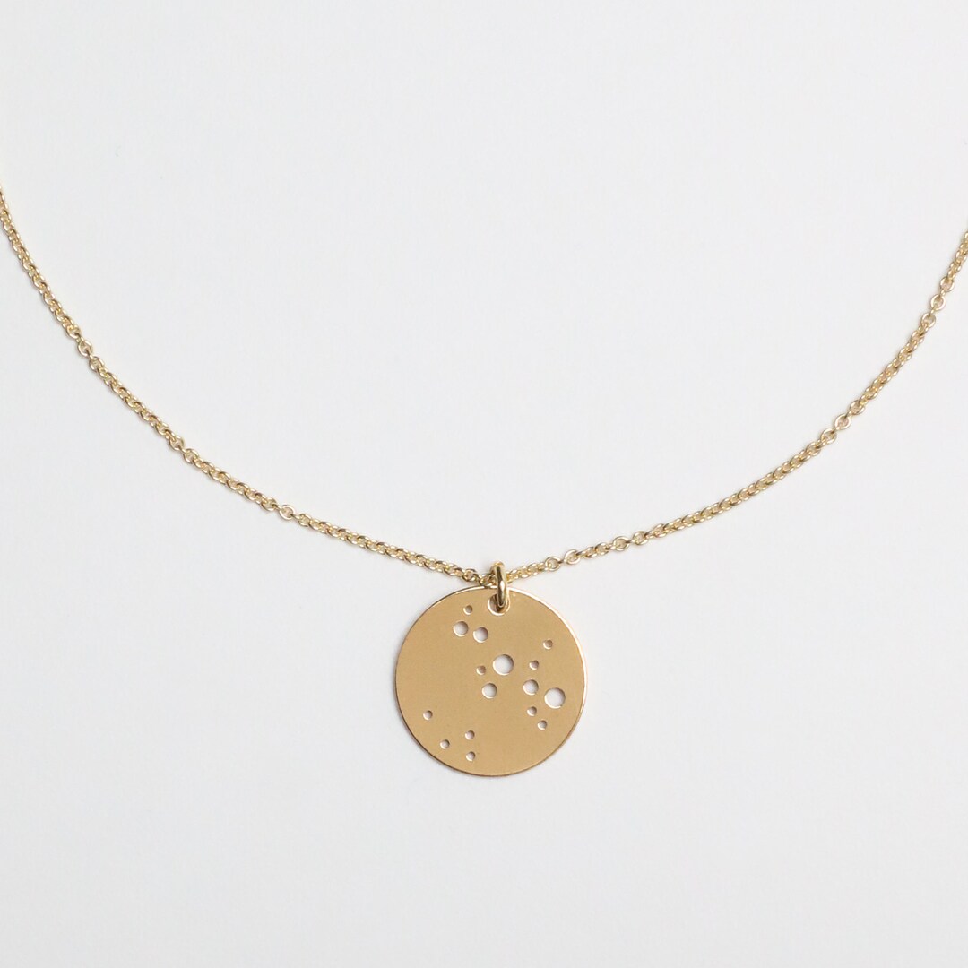 STAR SIGN CHAIN Sagittarius, 925 Silver Plated, Filigree Chain, Special ...