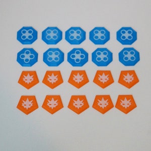 Keyforge Status Tokens (ward, Enrage, Doom + More) - Etsy UK