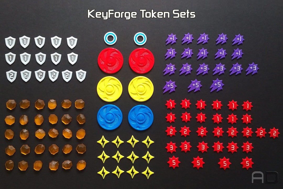 Keyforge Tokens - Etsy