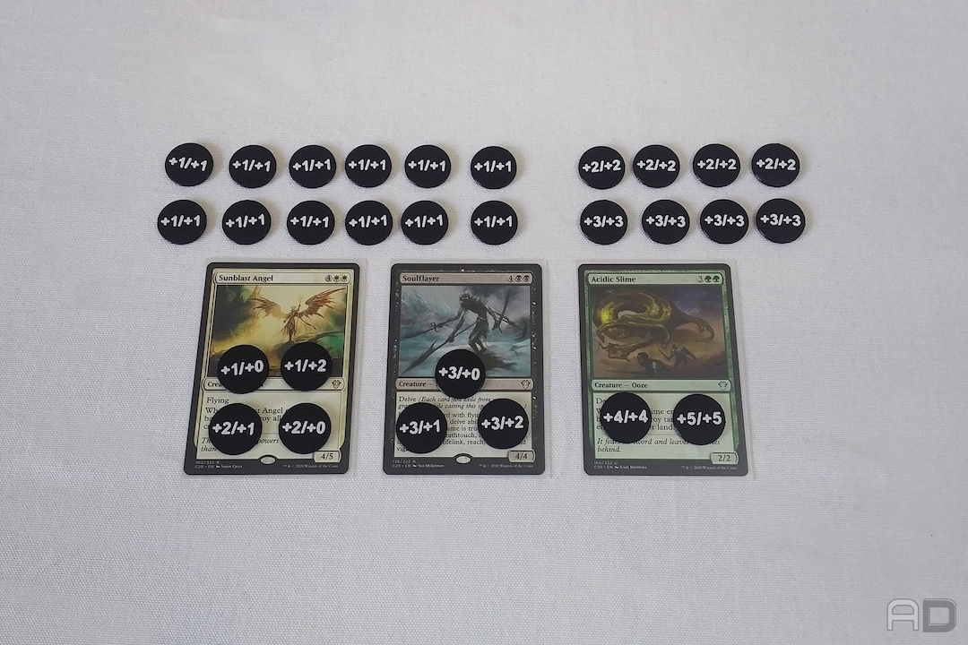 Magic the Gathering Plastic Power/toughness Counters (CLEARANCE SALE ...