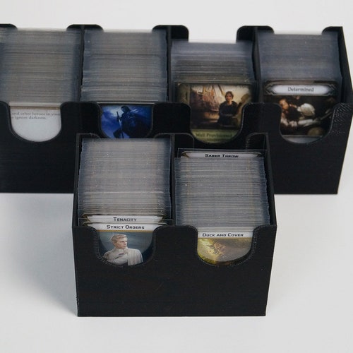Mini Card Store Stackable Half and Full Size Boxes for - Etsy UK