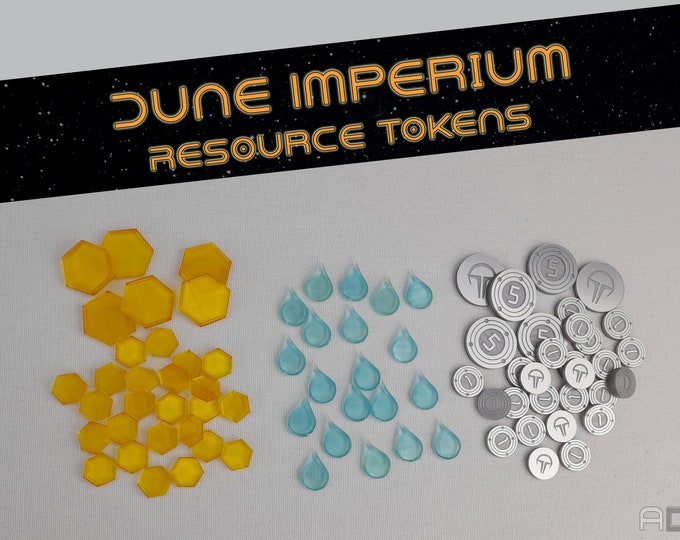 Dune Coin Tokens, Currency Tokens, Spice Tokens, Money Tokens, Board ...