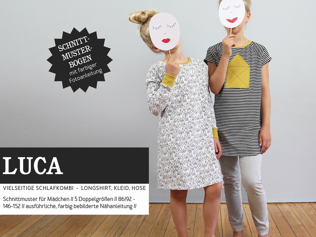 LUCA Sleeping Combination, PAPER SCHNITT - Etsy