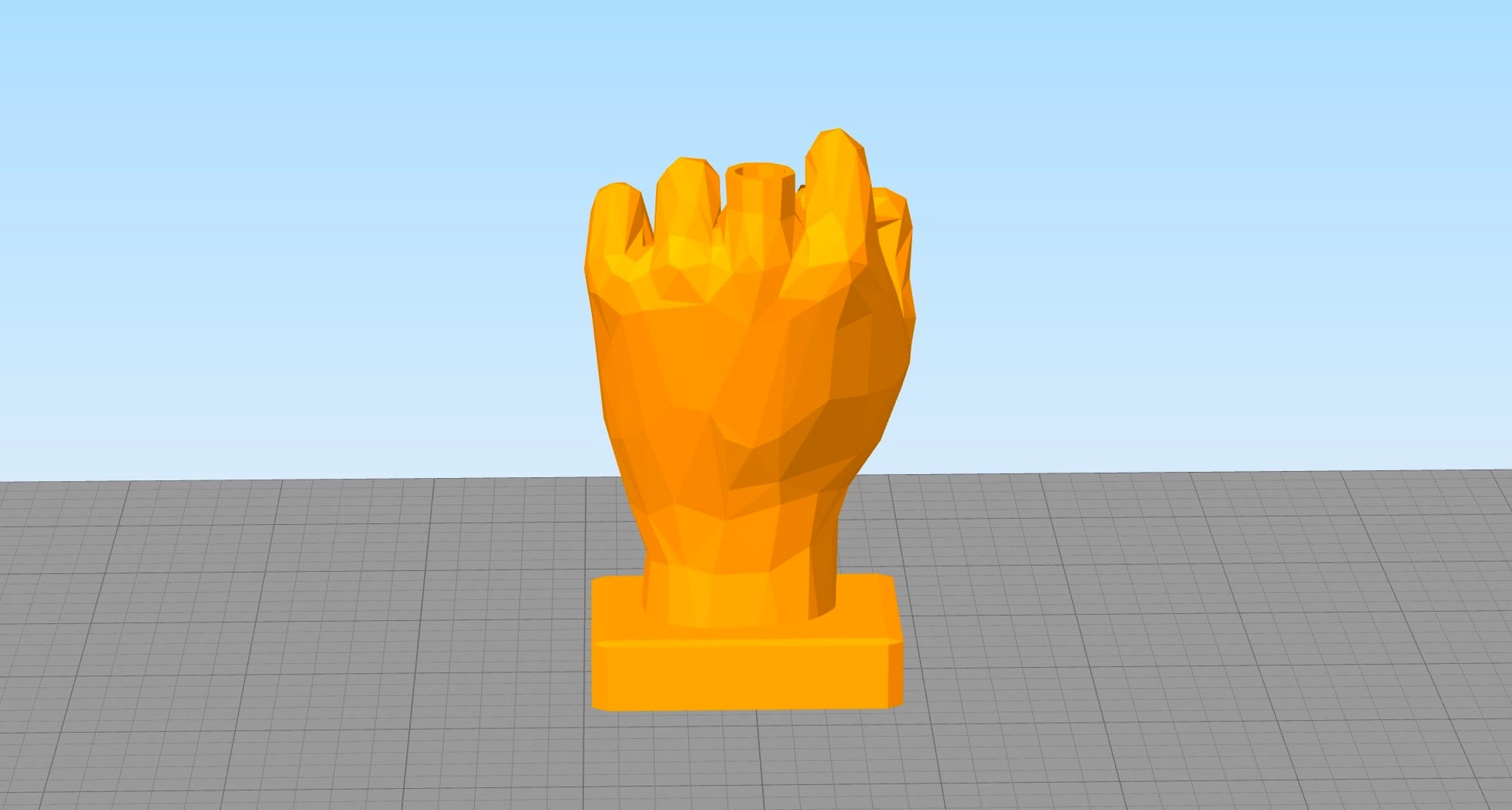 Middle Finger Planter Model 3D Print STL File - Etsy Australia