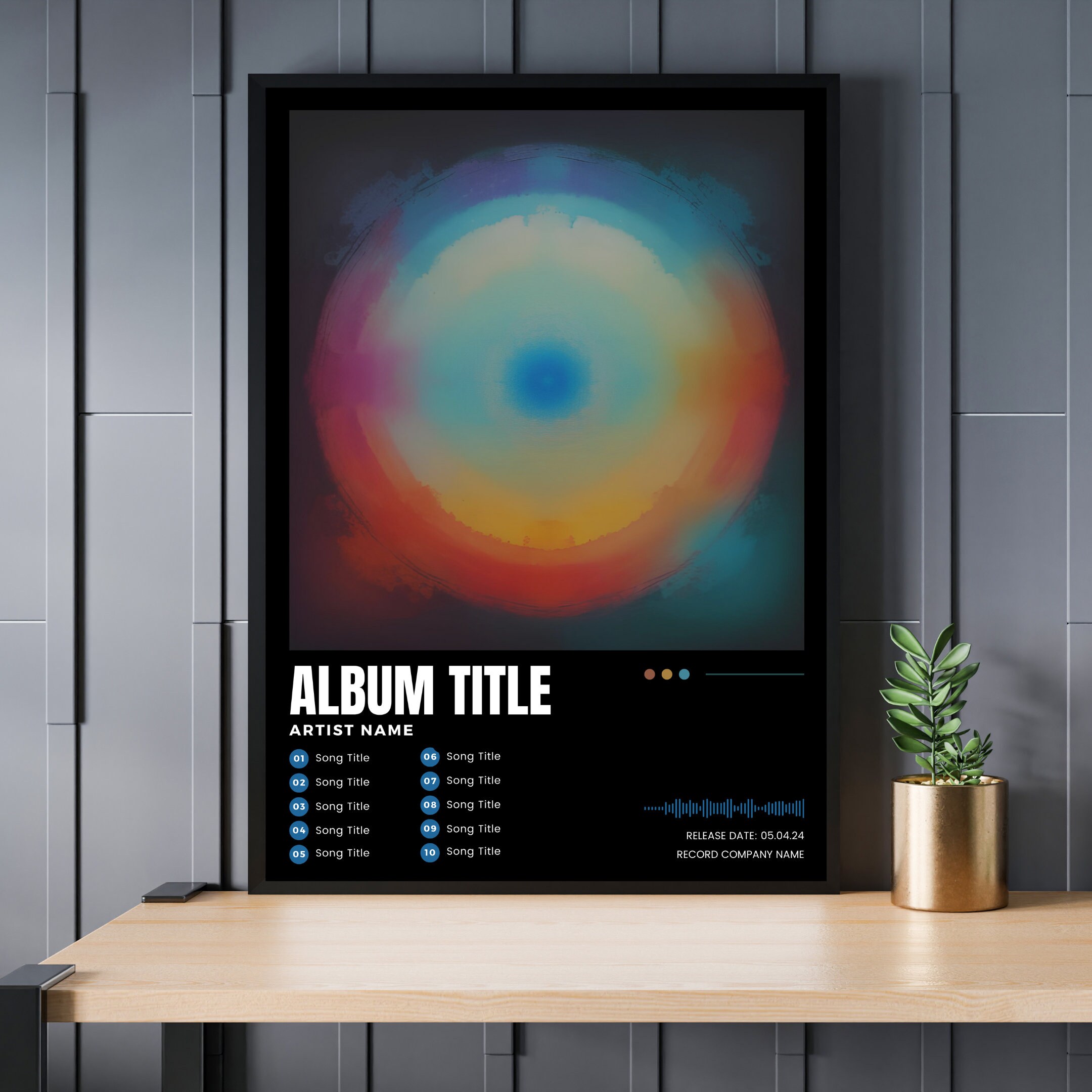Personalized Album Art Prints, Custom Covers, and Editable Music ...