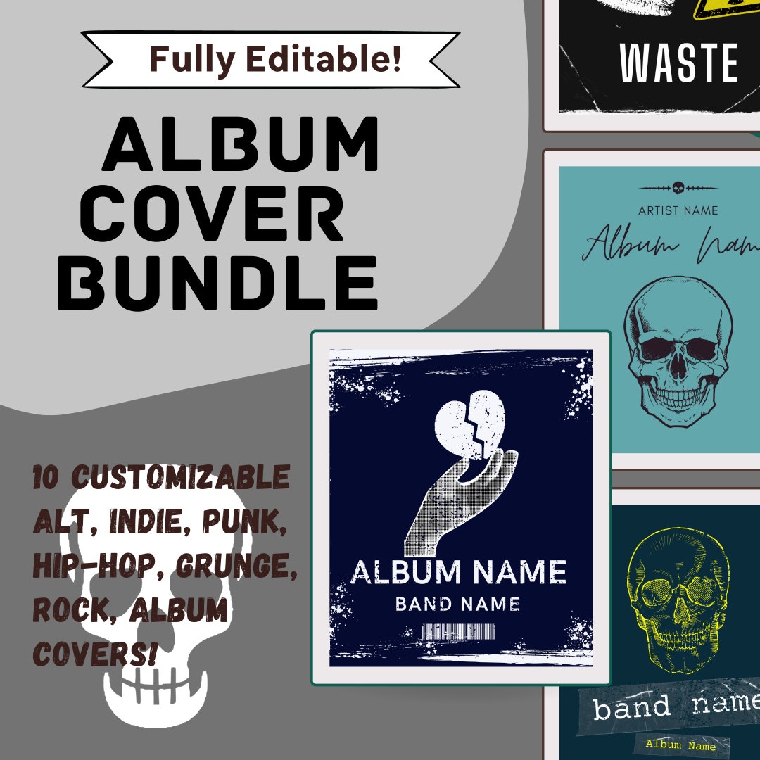 DIY Rockstar: Create Your Signature Album Covers With Our 10 Pack of ...