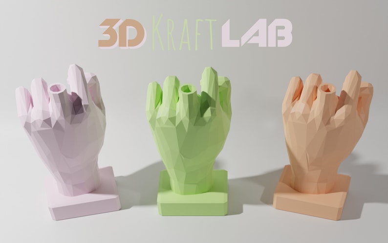 Middle Finger Planter Model 3D Print STL File - Etsy Australia