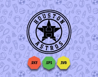 Houston astros dxf | Etsy