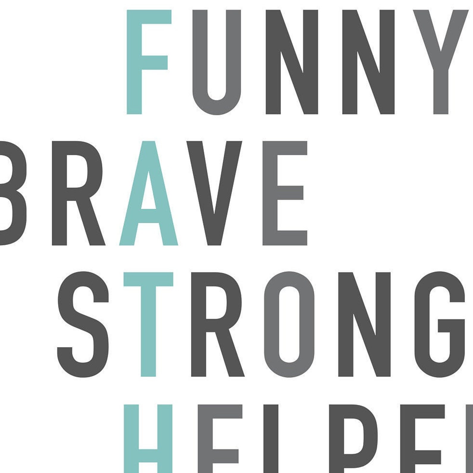 Father Acronym Printable Art, Father Print Wall Art, Father Quote ...