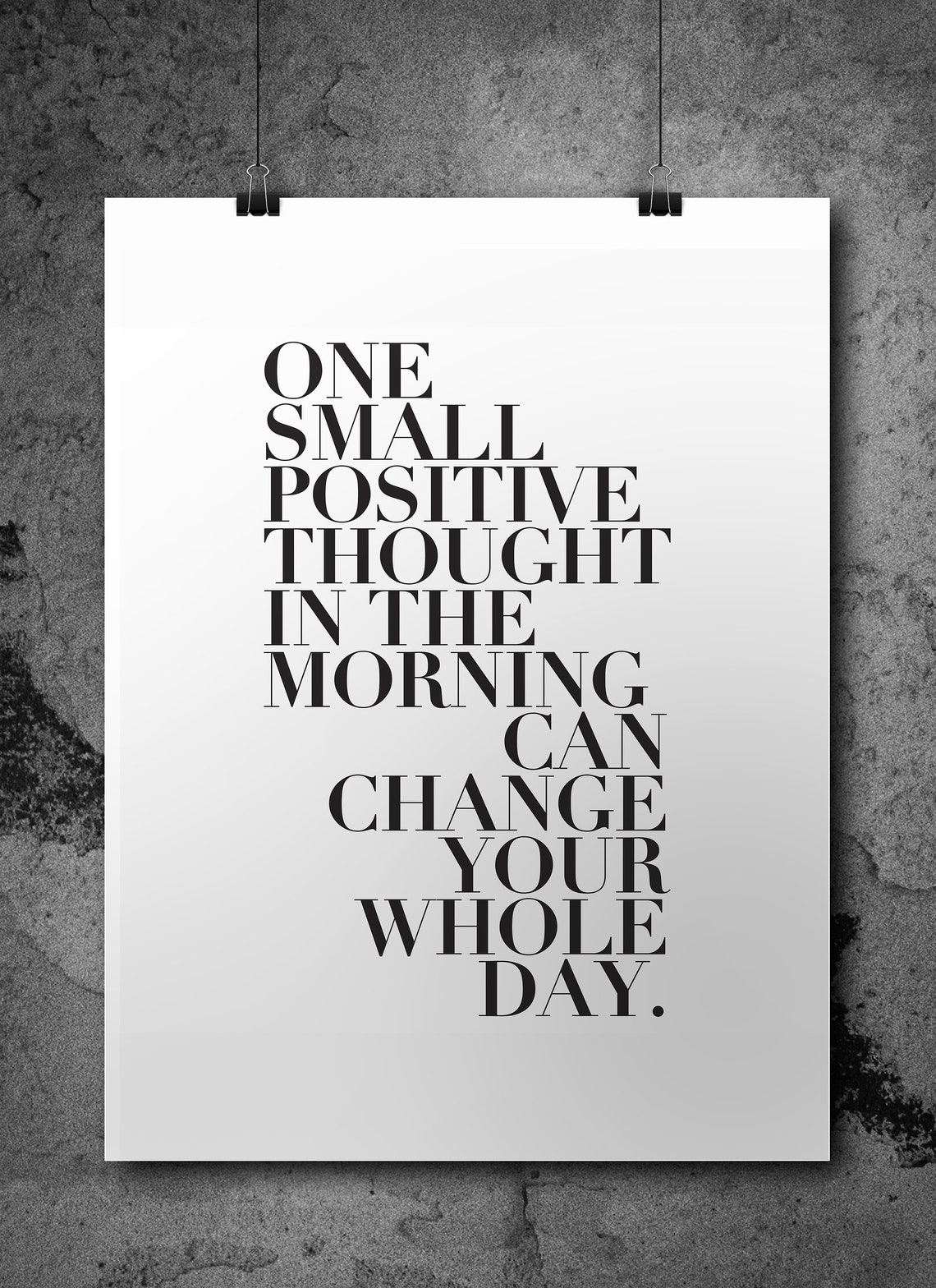 One Small Positive Thought Positive Thought Quotes Positive - Etsy