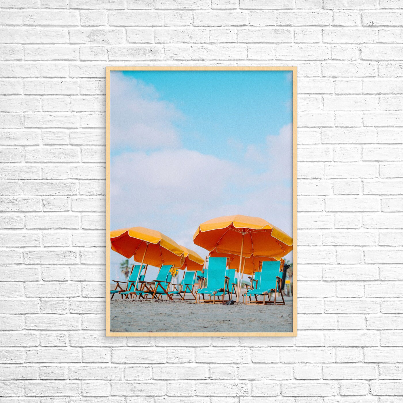 Umbrella Posterbeach Umbrella Artbeach Umbrellas - Etsy