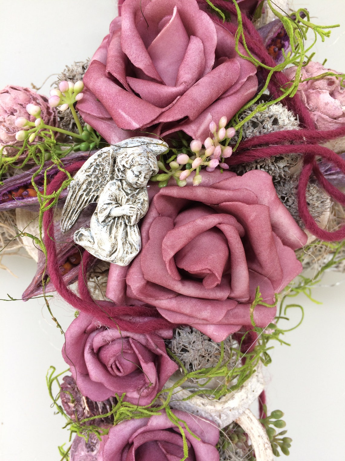 Grabschmuck Grabgesteck Gesteck Grab Allerheiligen Reebkreuz | Etsy