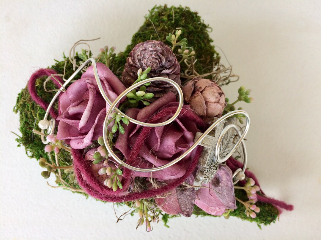 Grabgesteck Grabschmuck Gesteck Grab Allerheiligen Winterlich ...