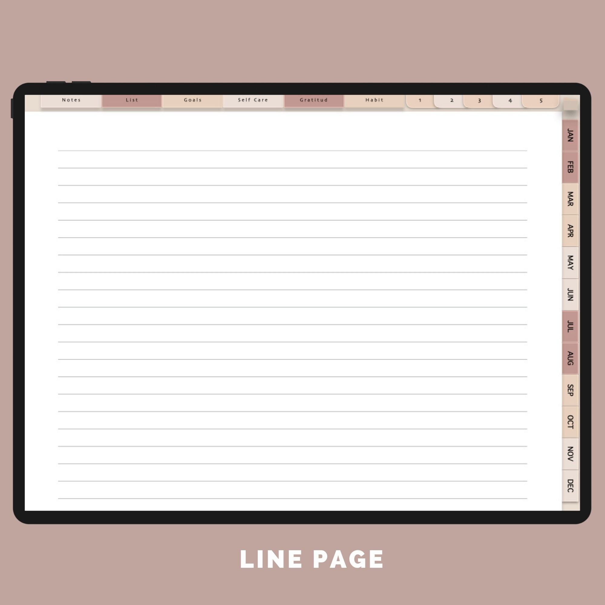 Goodnotes Planner Notability Planner Digital Planner | Etsy