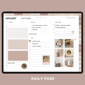 Goodnotes Planner, Notability Planner, Digital Planner, Undated Planner ...