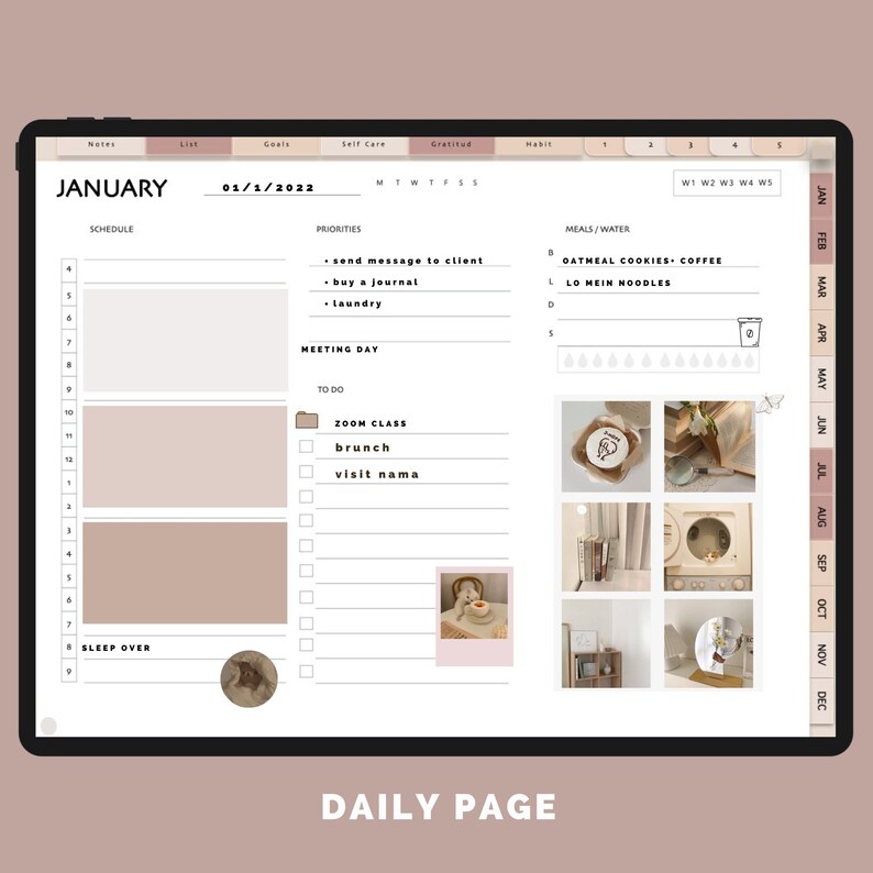 Goodnotes Planner Notability Planner Digital Planner - Etsy