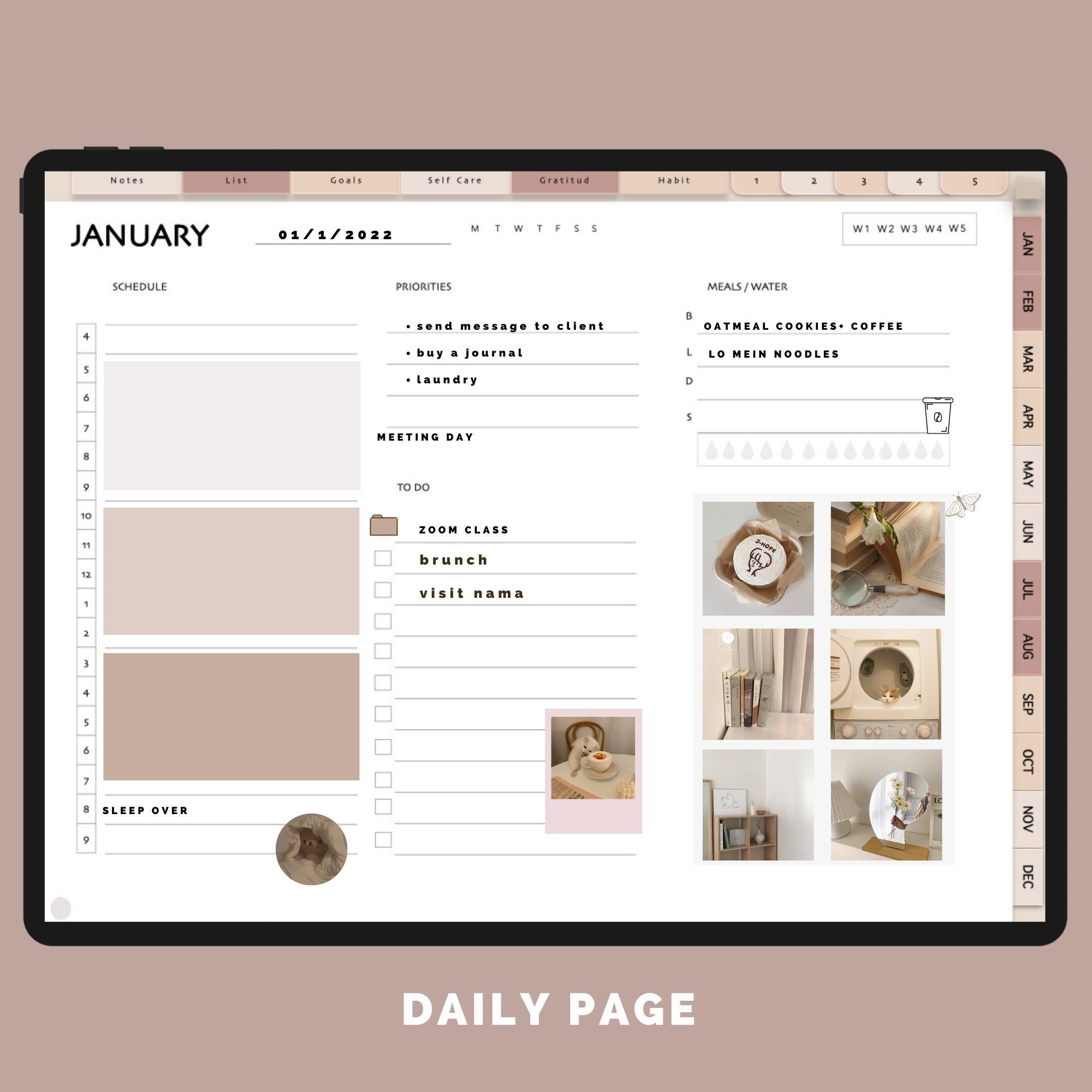 Goodnotes Planner Notability Planner Digital Planner | Etsy