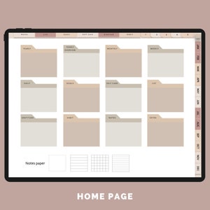 Goodnotes Planner, Notability Planner, Digital Planner, Undated Planner ...
