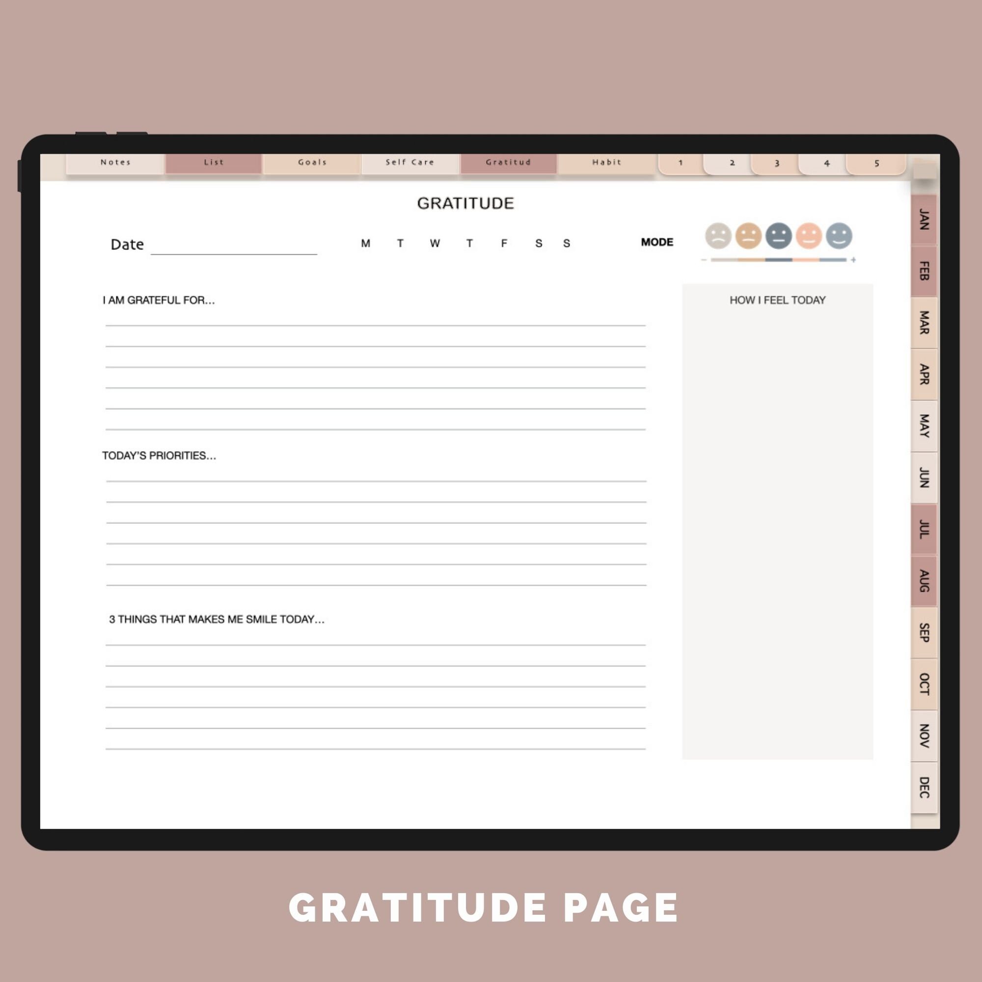 Goodnotes Planner Notability Planner Digital Planner | Etsy