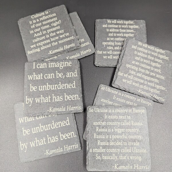 Quote Coasters - Etsy