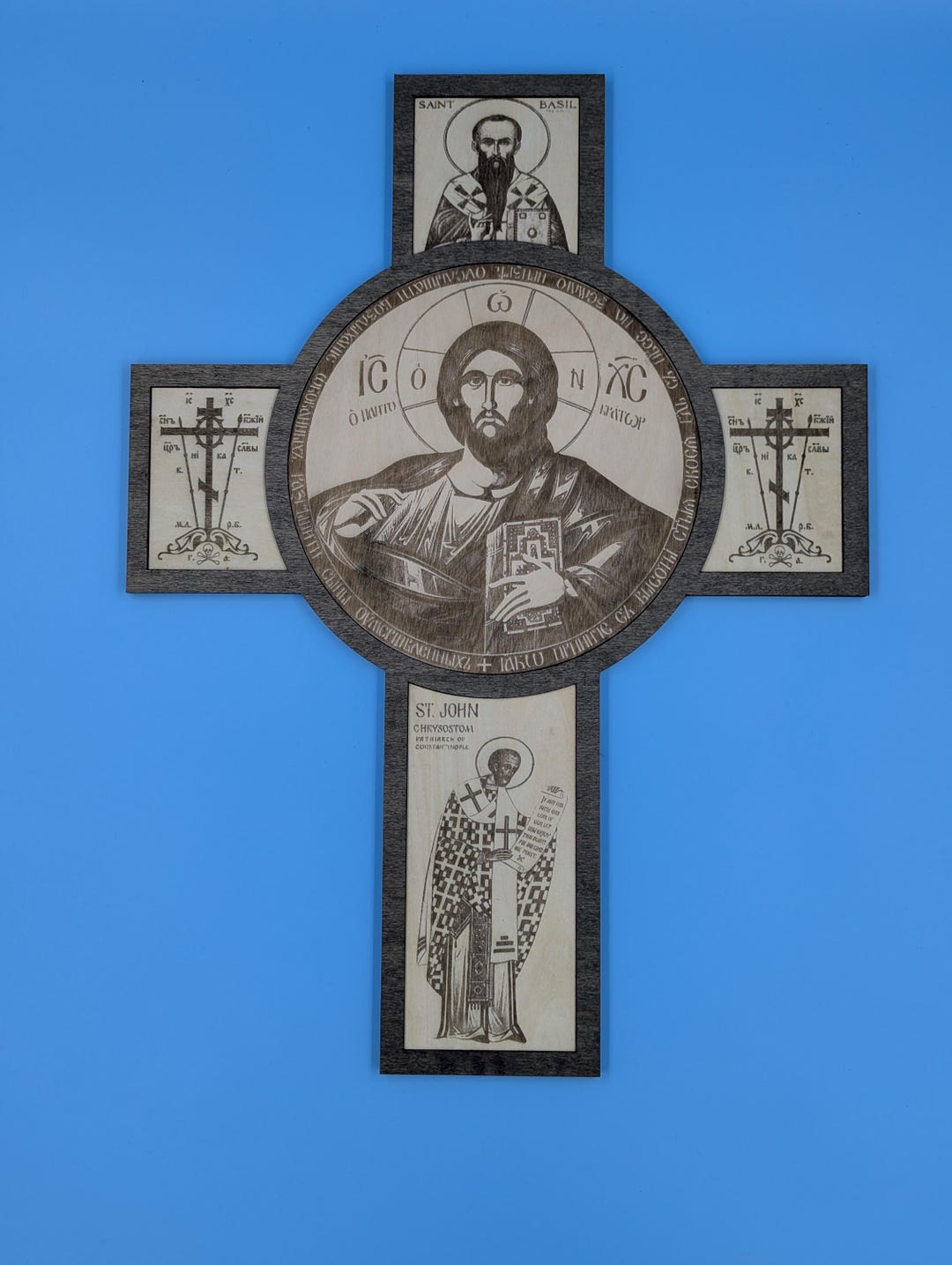 Orthodox Icon Cross - Free Shipping - Etsy