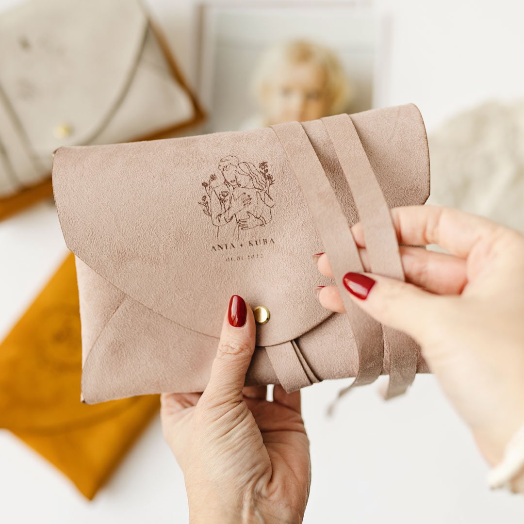 Custom Vegan Leather Envelope for Prints 10x15 Cm (4x6 Inch) - Etsy