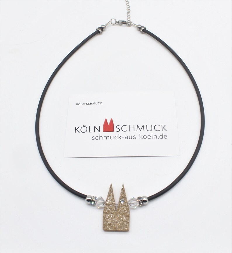 Kölnkette "Kölner Dom" presto gold Kölnschmuck - Etsy.de