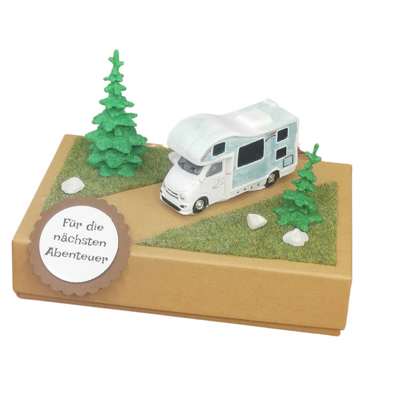 Verwunderlich Bastelvorlage Wohnmobil Basteln Als Geschenk Fotos