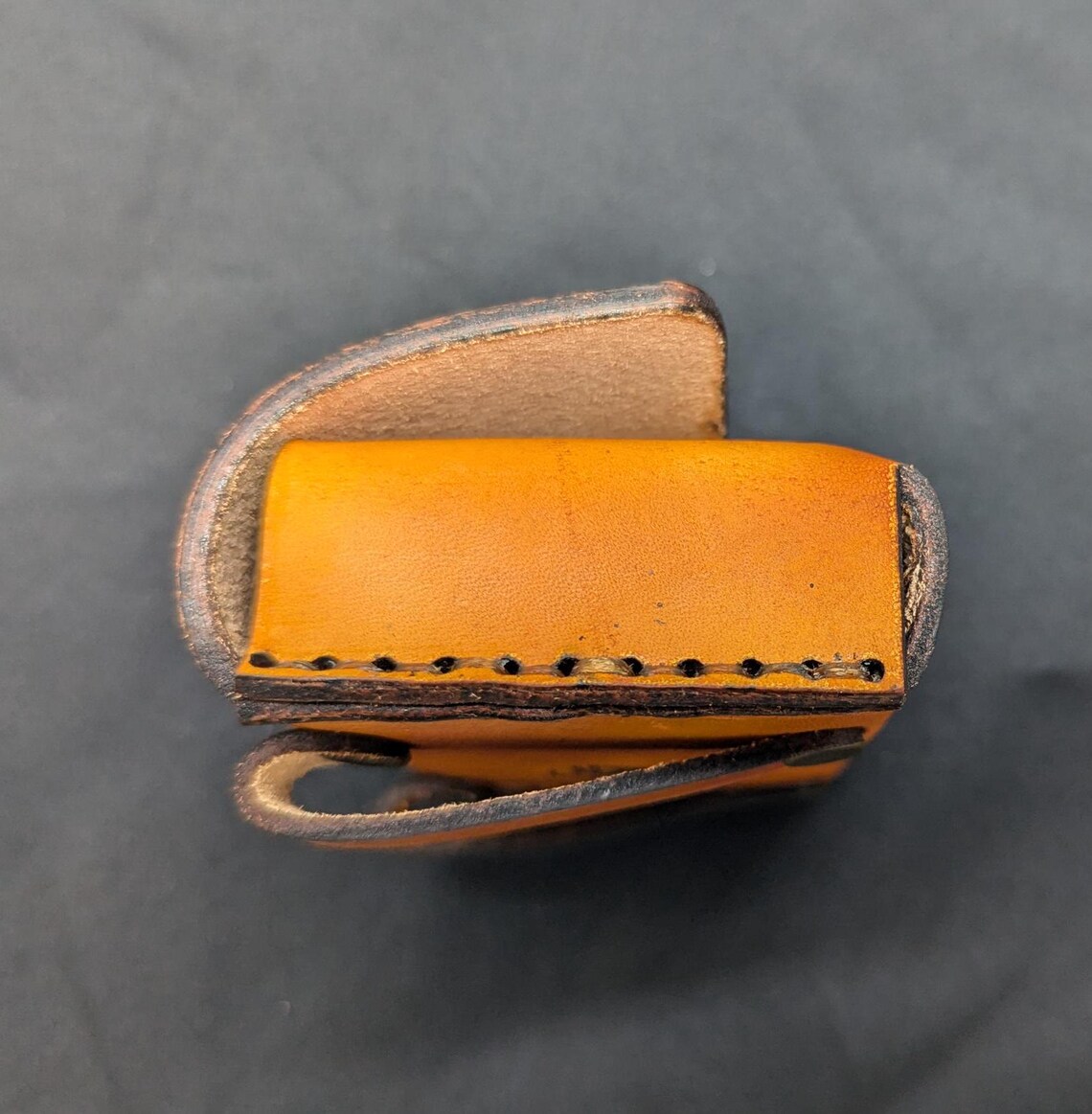 Light Brown Leather Belt Pouch Sized to Fit Altoid Tin for a Mini ...