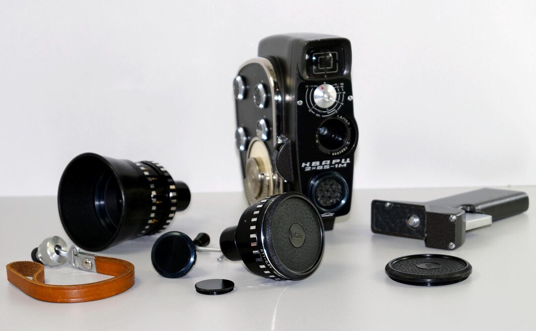 Movie Camera Quartz Vintage Movie Camera Video Camera Old Movie Camera ...