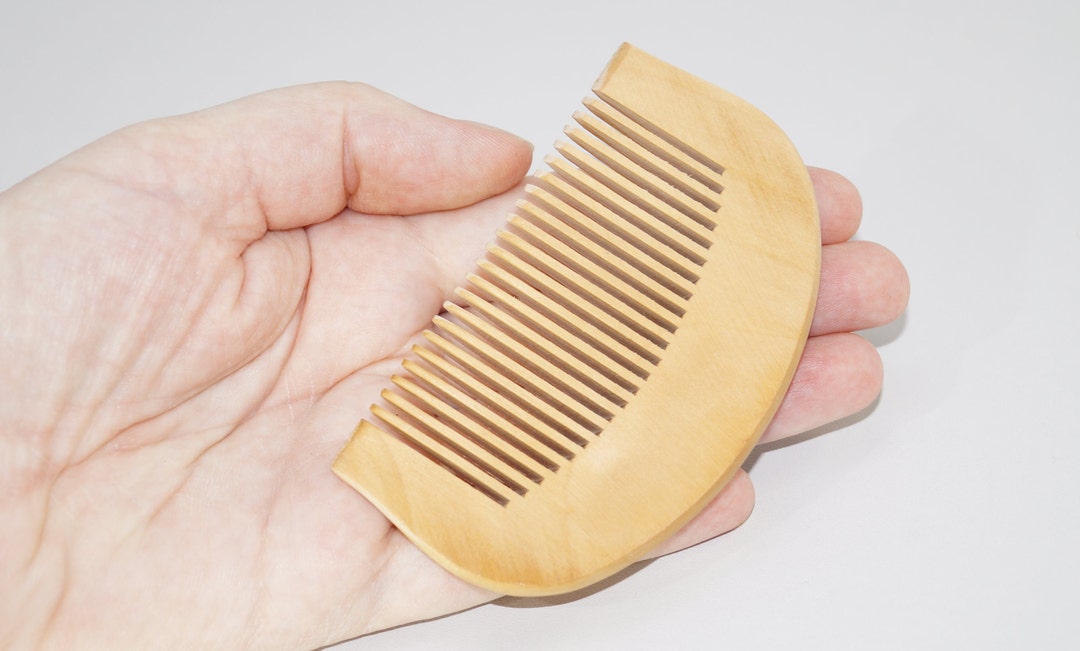 Antique Wood Hair Comb Old-fashioned Wood Comb Classic Wooden Grooming ...