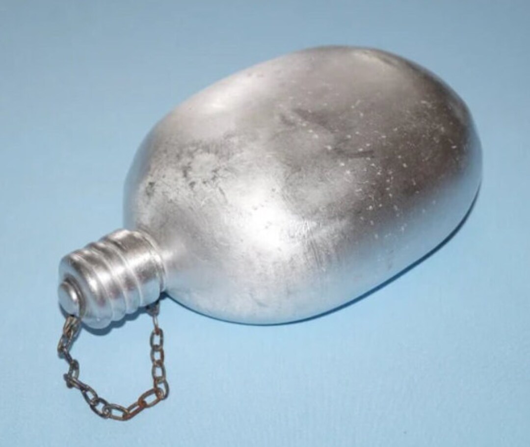 Vintage Flask Antique Flask Military Flask Water Flask Soviet Flask Old ...