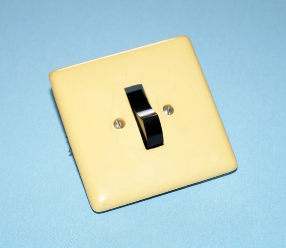 Soviet switch Old switch Retro switch Yellow switch Soviet | Etsy