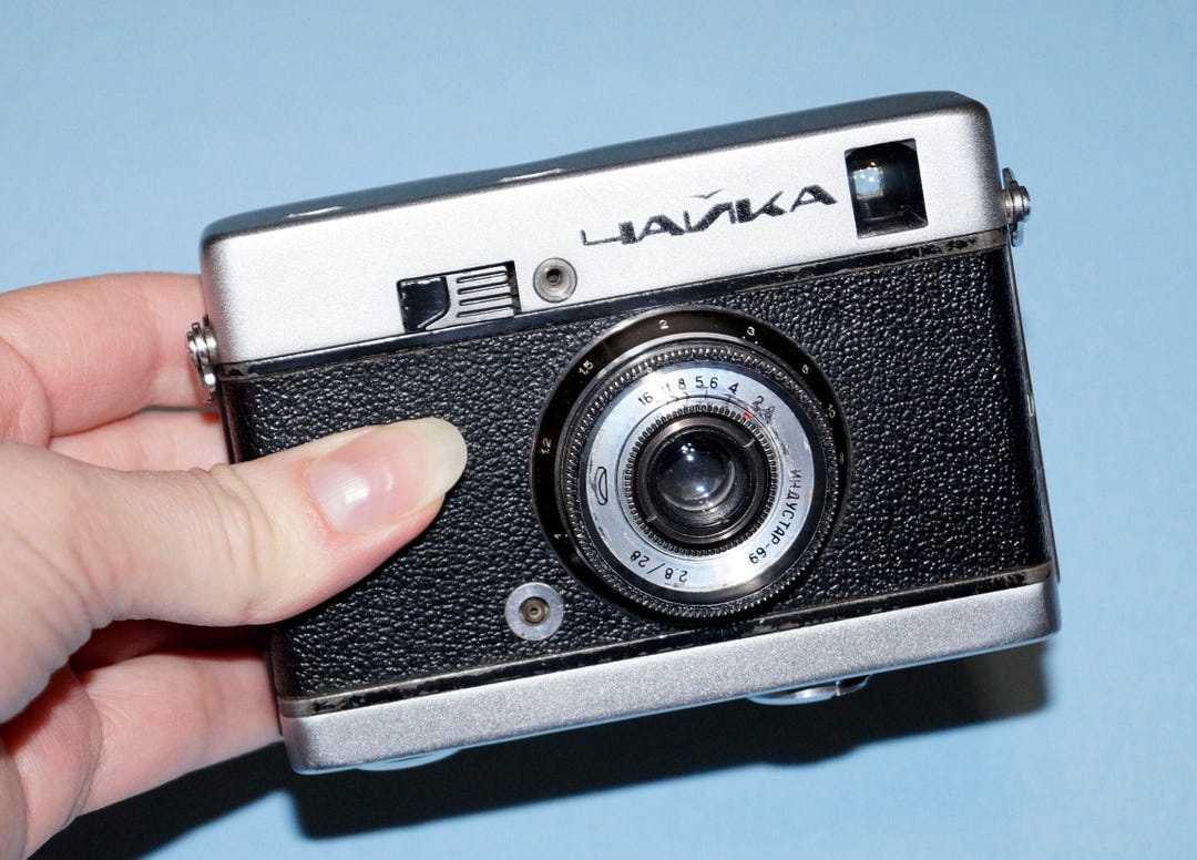Vintage Chaika Film Camera – Working Soviet 35mm Camera, Gift for ...