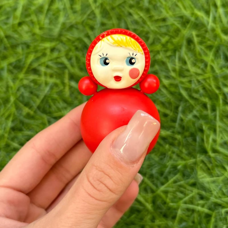 Antique Roly Poly Toy - Etsy UK