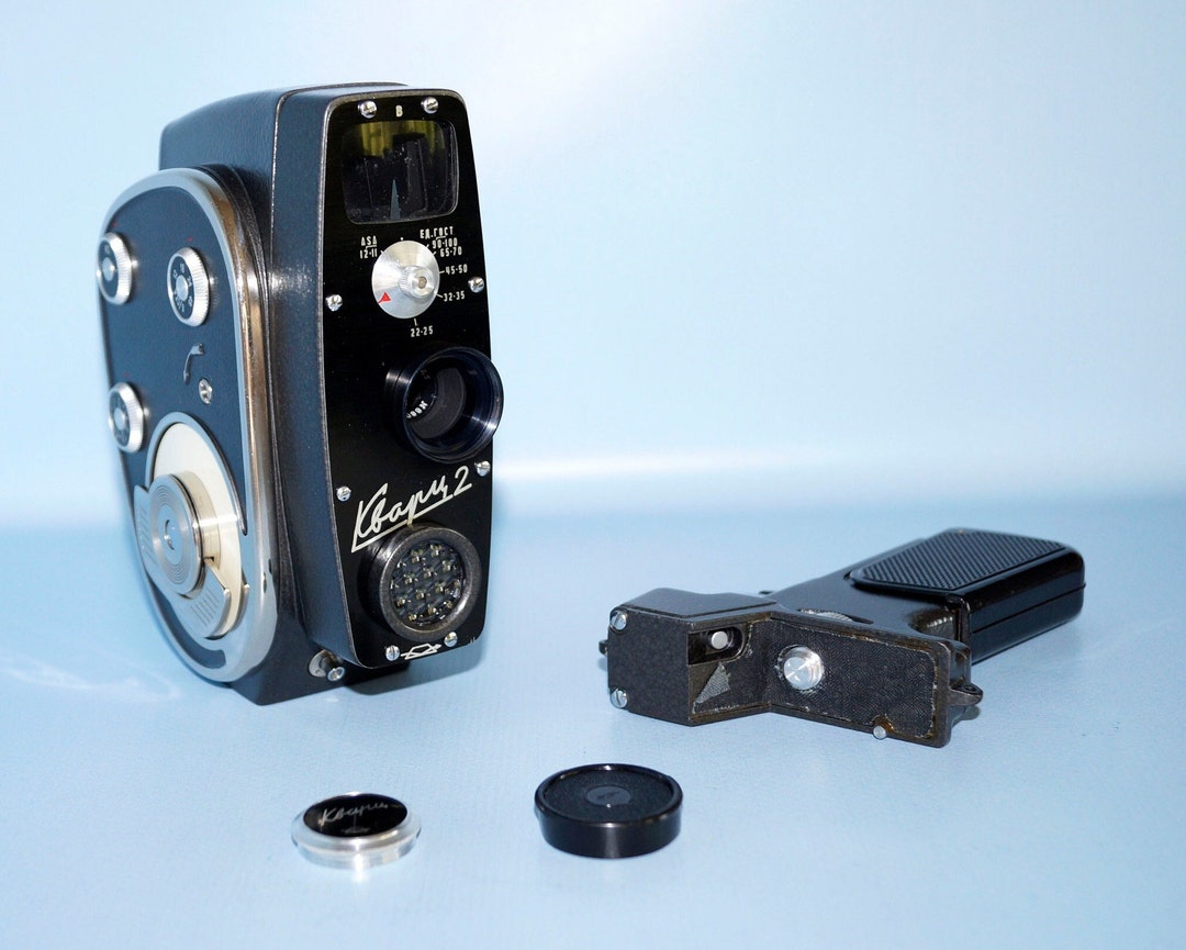 Vintage Quartz-2 Movie Camera, USSR Collectible (not Working) - Etsy