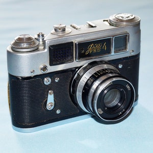 Cameras Vintage Cameras Retro Cameras Old Cameras Fed Camera USSR ...