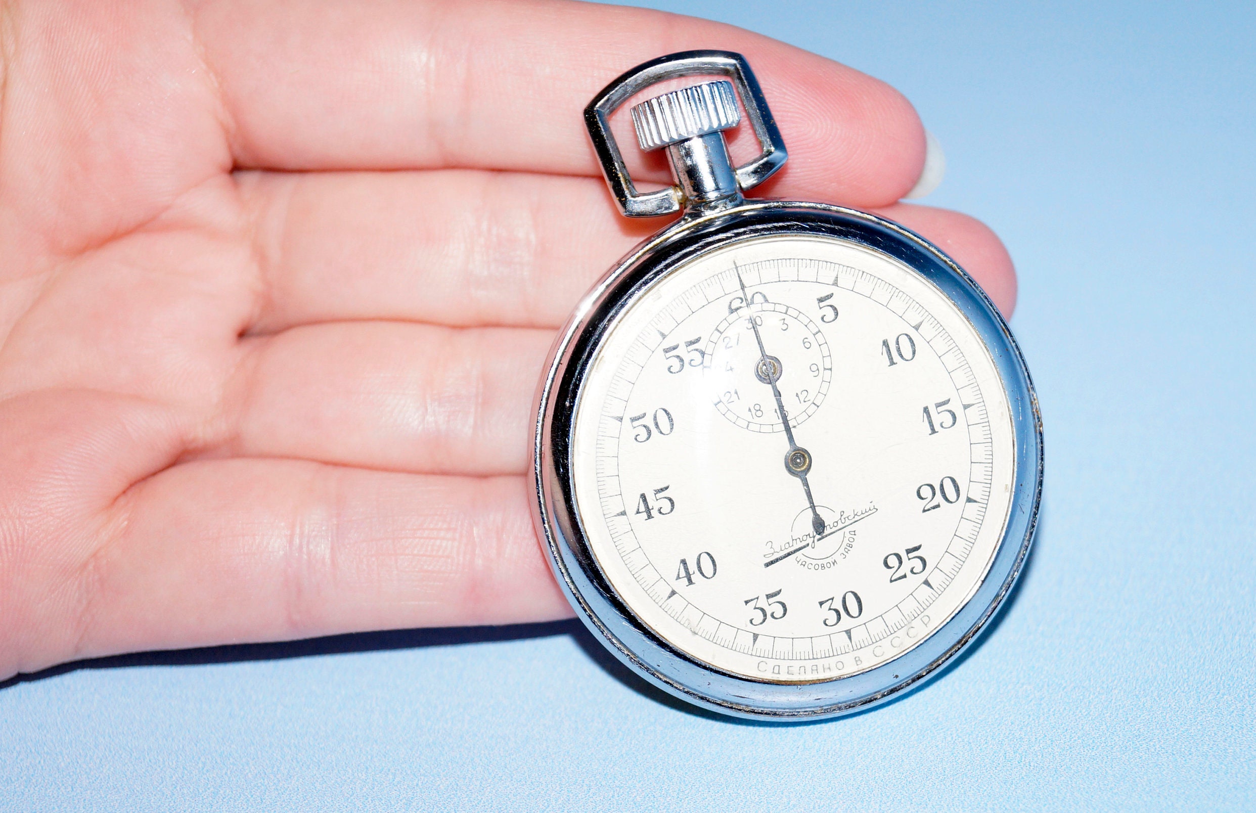 Stopwatch USSR Old stopwatch Retro stopwatch Working stopwatch | Etsy