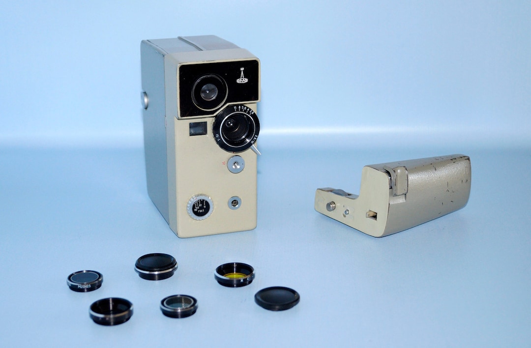 Movie Camera Video Camera 1960s Collection Soviet Retro Old Movie ...