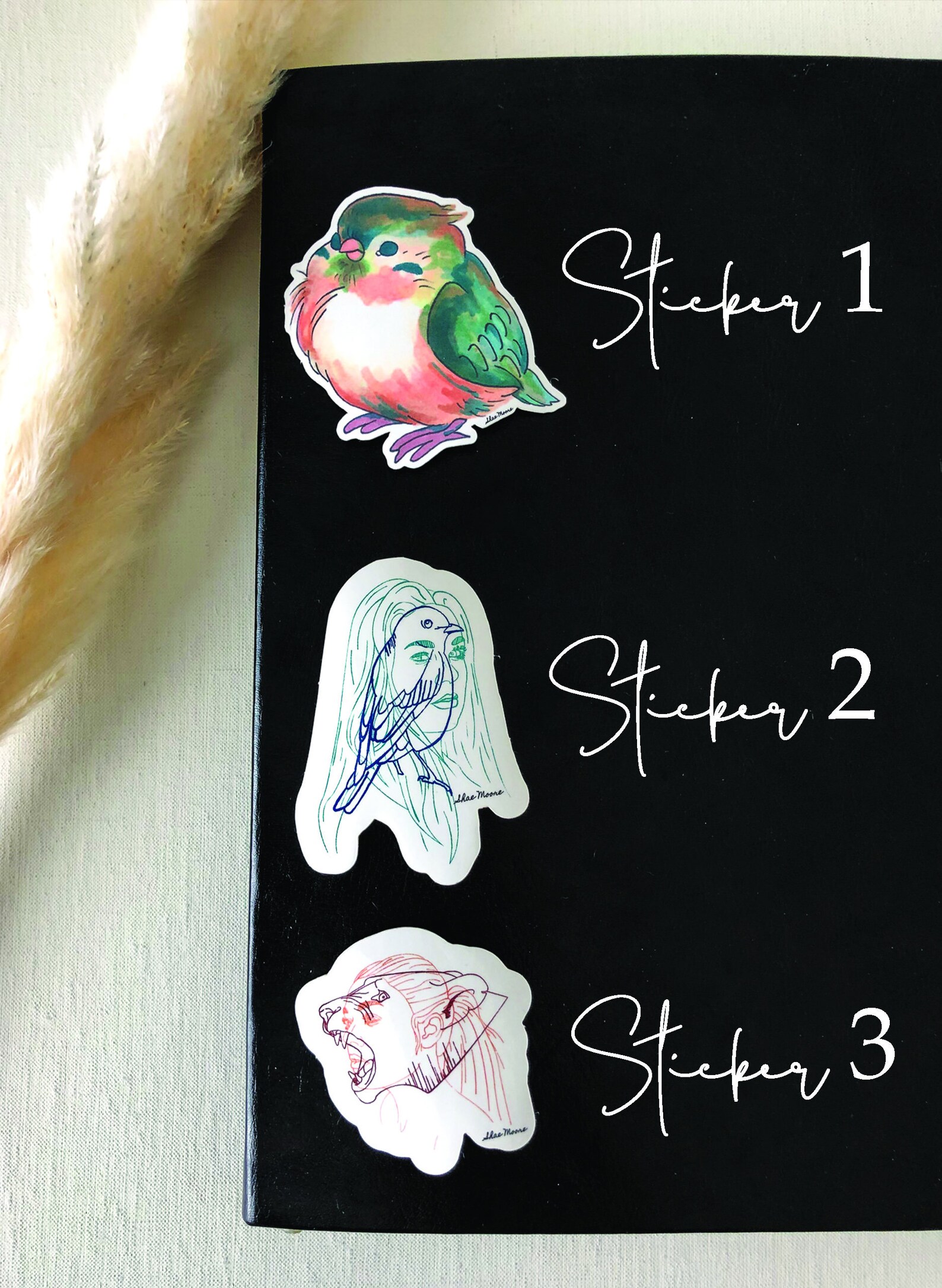 Nature Sticker Pack Custom Sticker Pack | Etsy