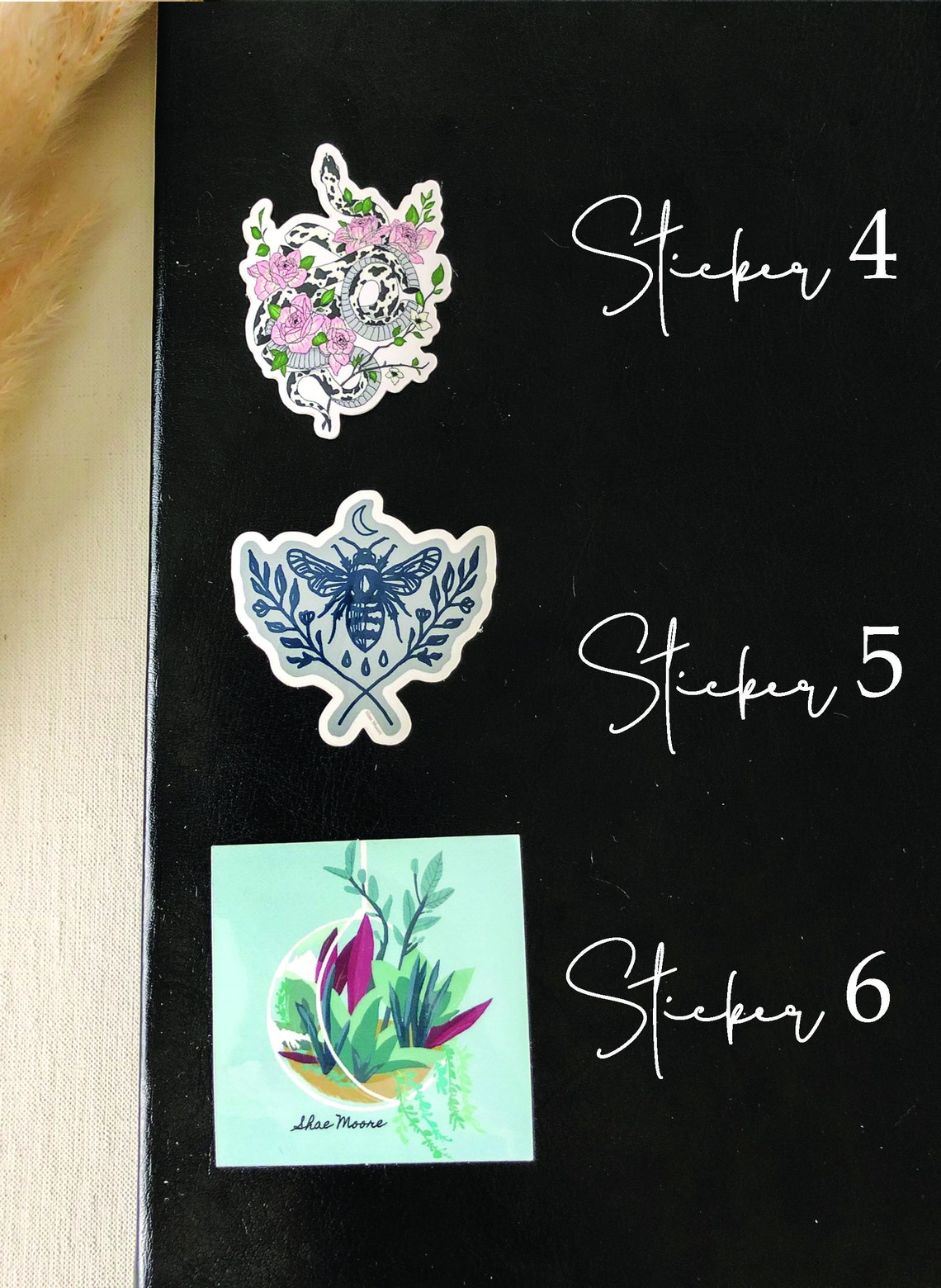 Floral Sticker Pack Custom Sticker Pack | Etsy
