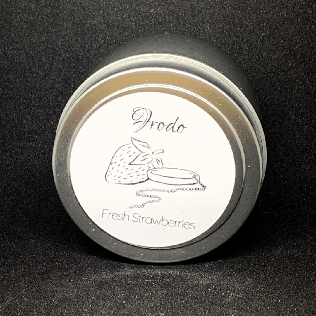 Frodo | Strawberries | Lord of the Rings | Tolkein | Character Candle ...