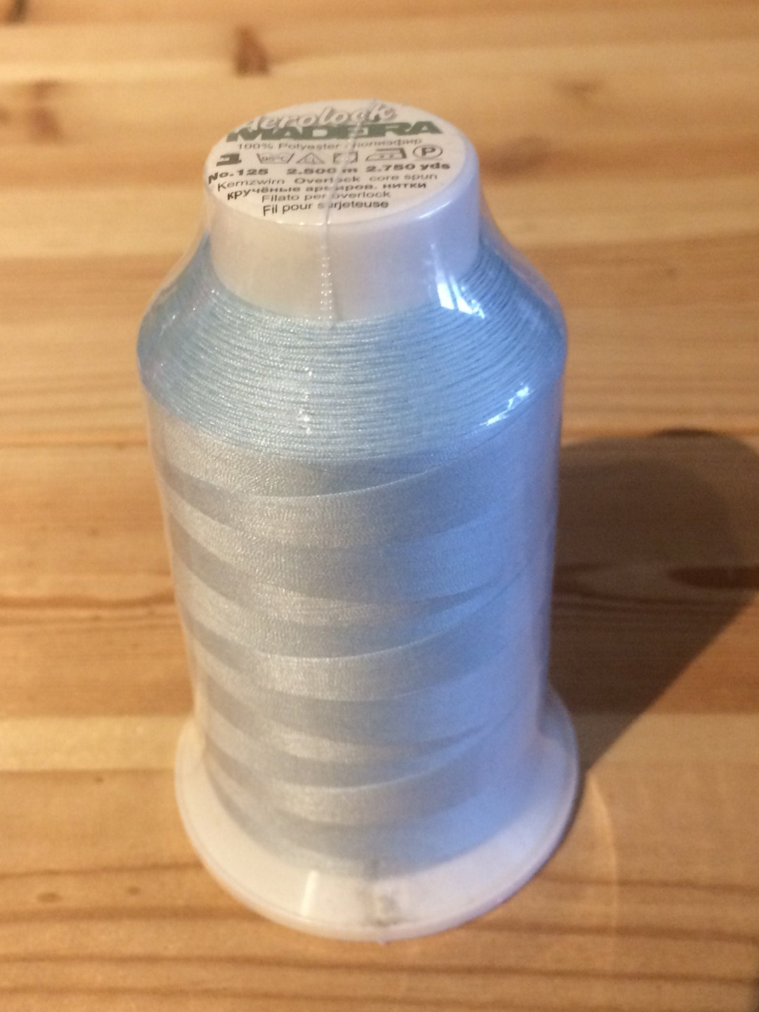 Madeira Overlock Yarn Aerolock 9320 Baby Blue 2500 M - Etsy