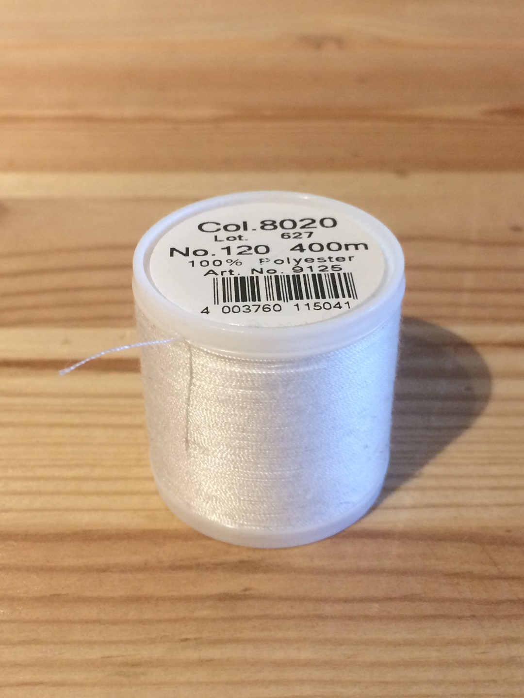 Madeira Sewing Thread #8020 Natural White - 400 M - Etsy
