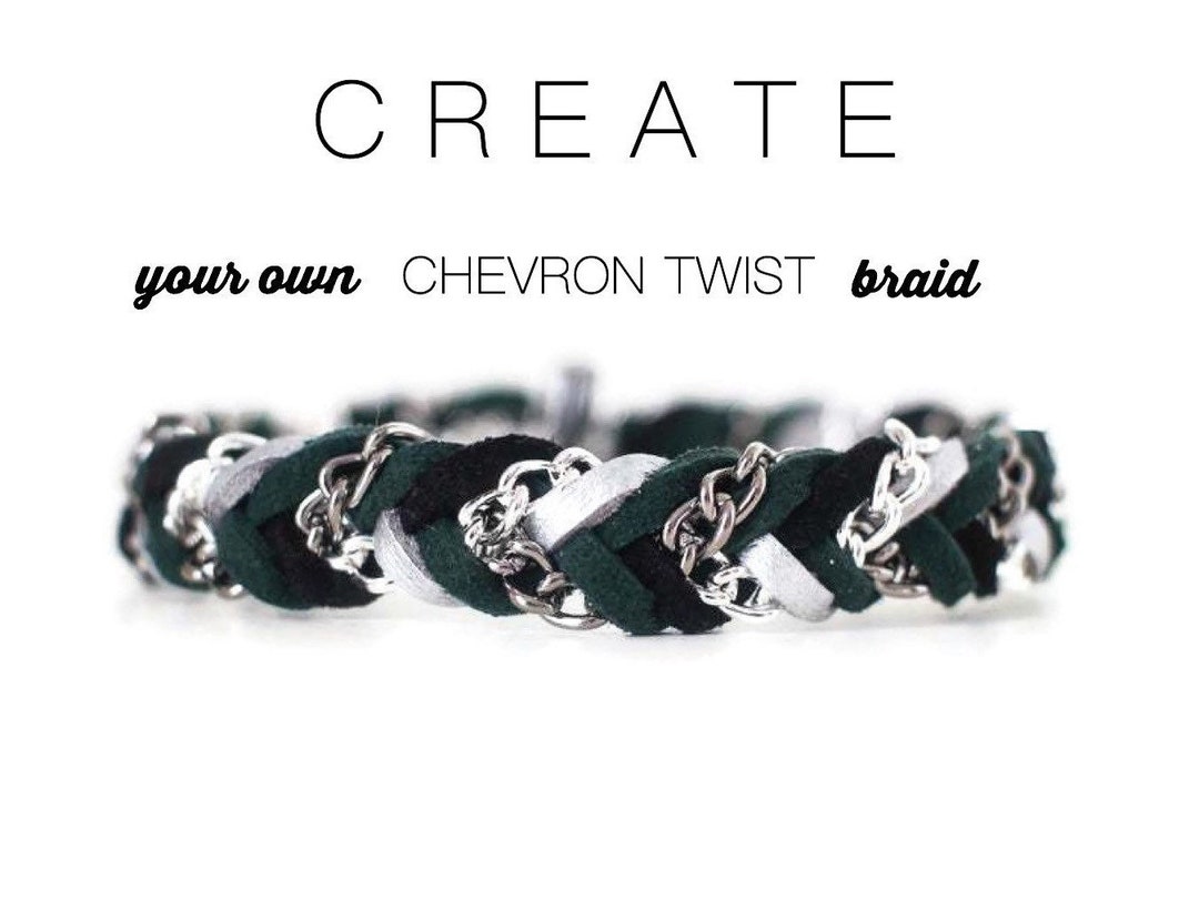 Create Your Own Chevron Braid | Game Day | Soccer Baseball Football ...