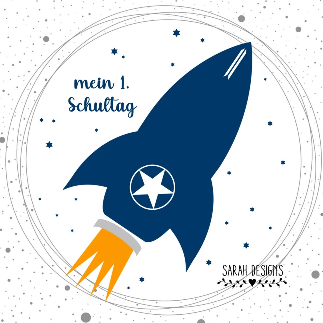 Plotterdatei Rakete - svg,dxf & FCM - Etsy.de