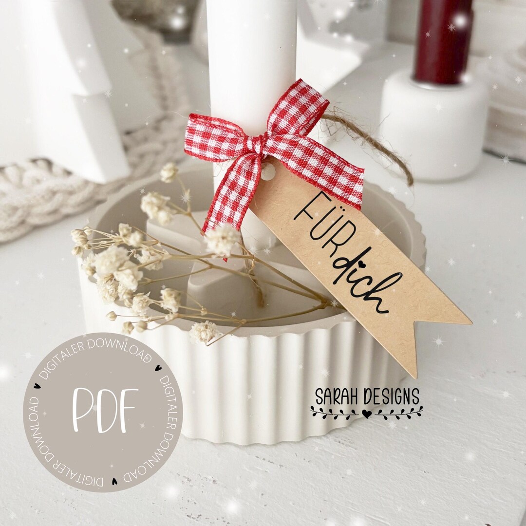 21 Small Tags FOR You to Print Yourself - PDF - Etsy