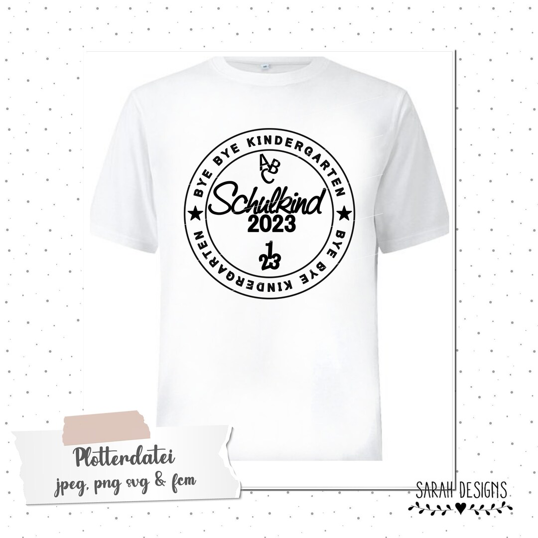 Plotter File Bye Bye Kindergarten Svgdxf & Fcm - Etsy